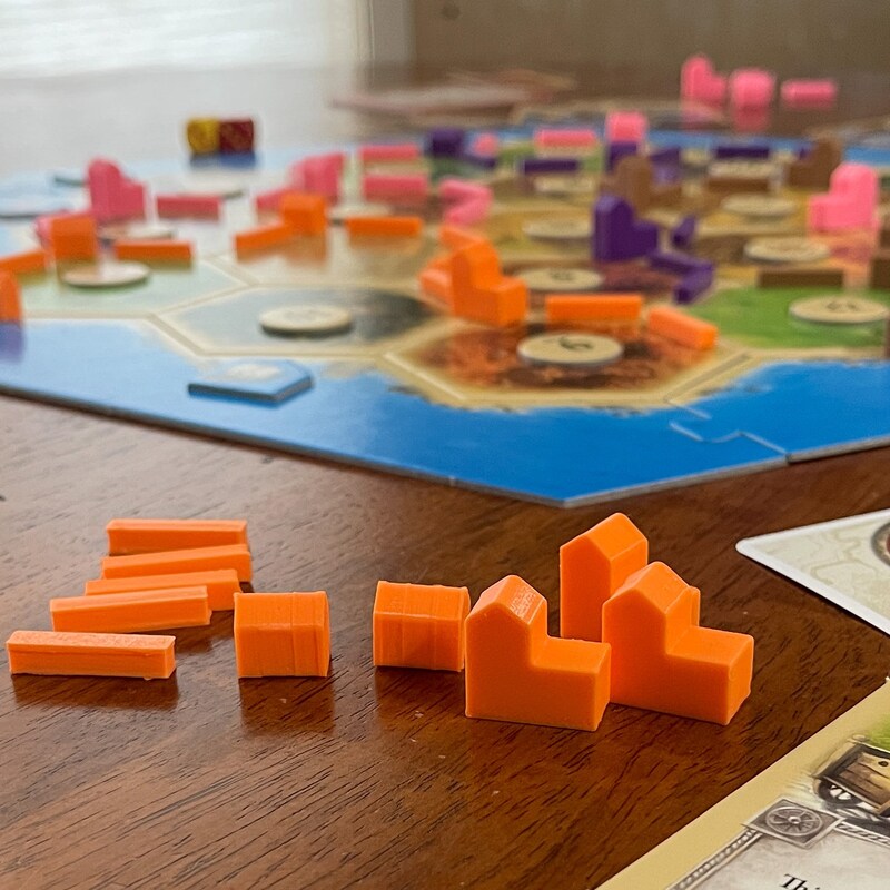 Catan Pieces - Etsy