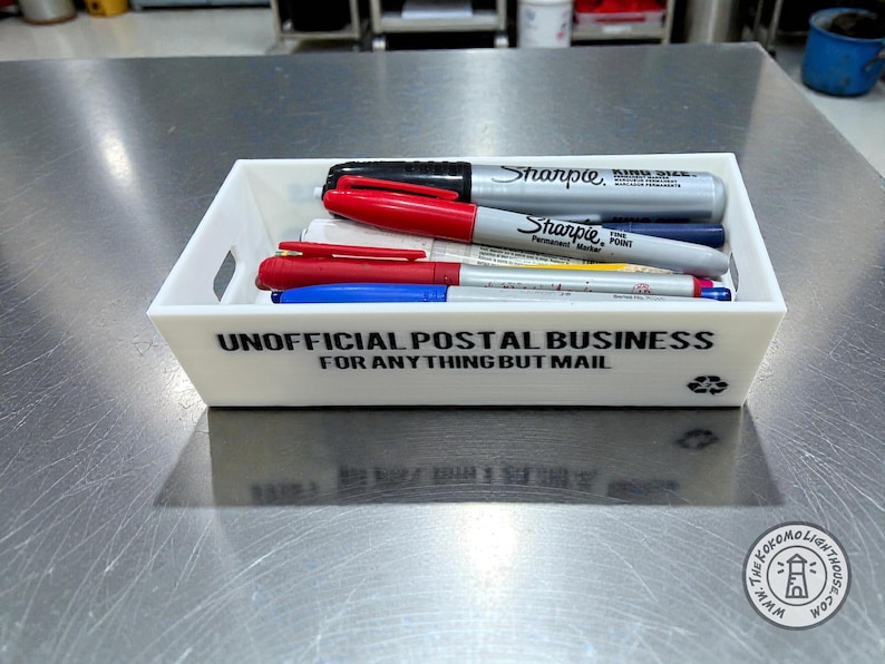 Lil Postal DPS Tray Desk Organizer – 3D Printed USPS Postal Worker Gift ...
