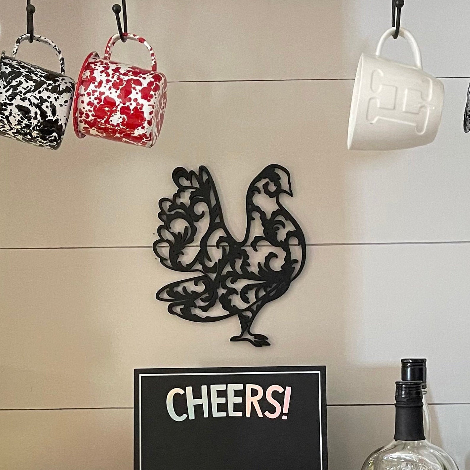 Decorative Chicken Wall Hanging - Etsy