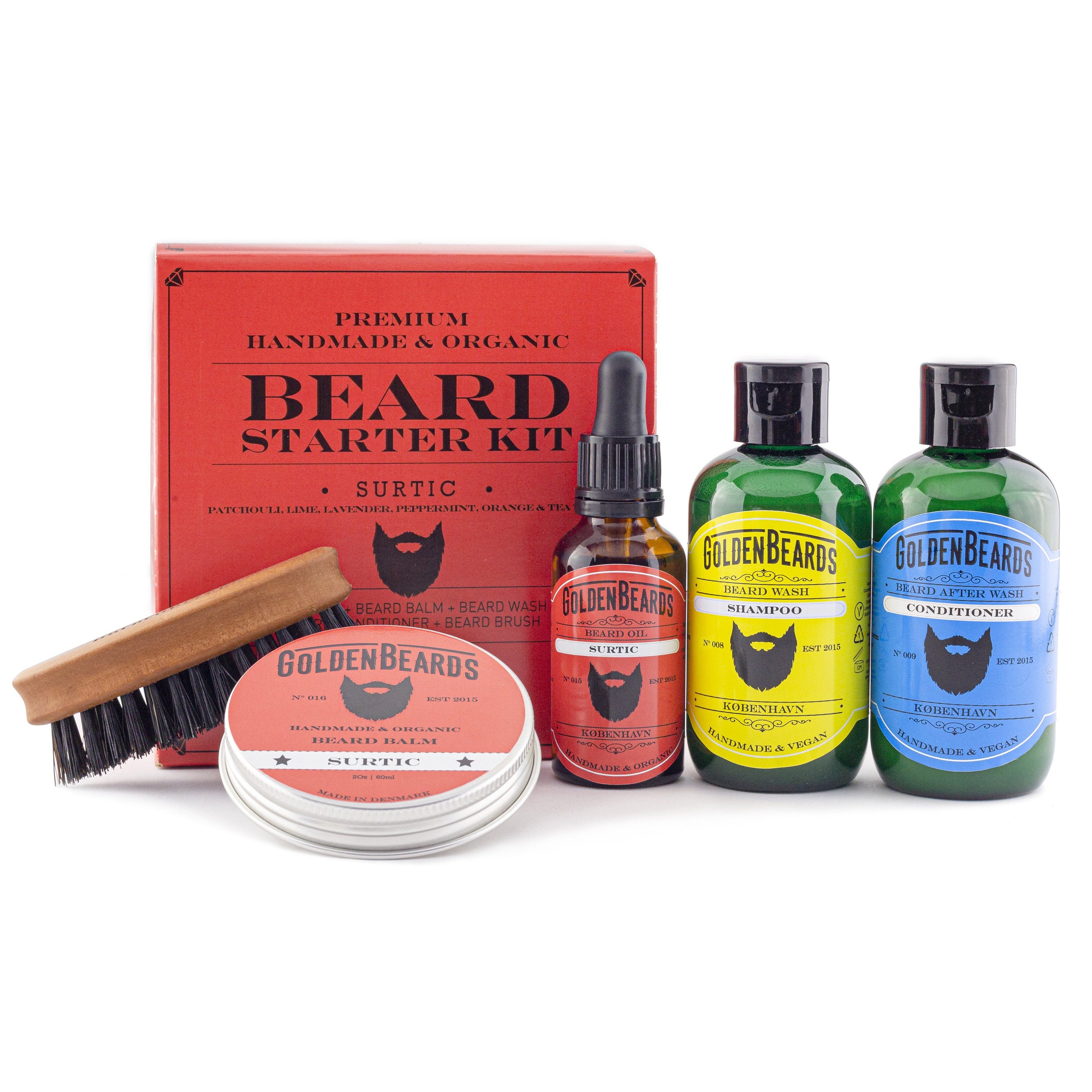 Beard Starter Kit - Beard Kit Gift - Beard Kit Box - Beard Oil Gift Set ...
