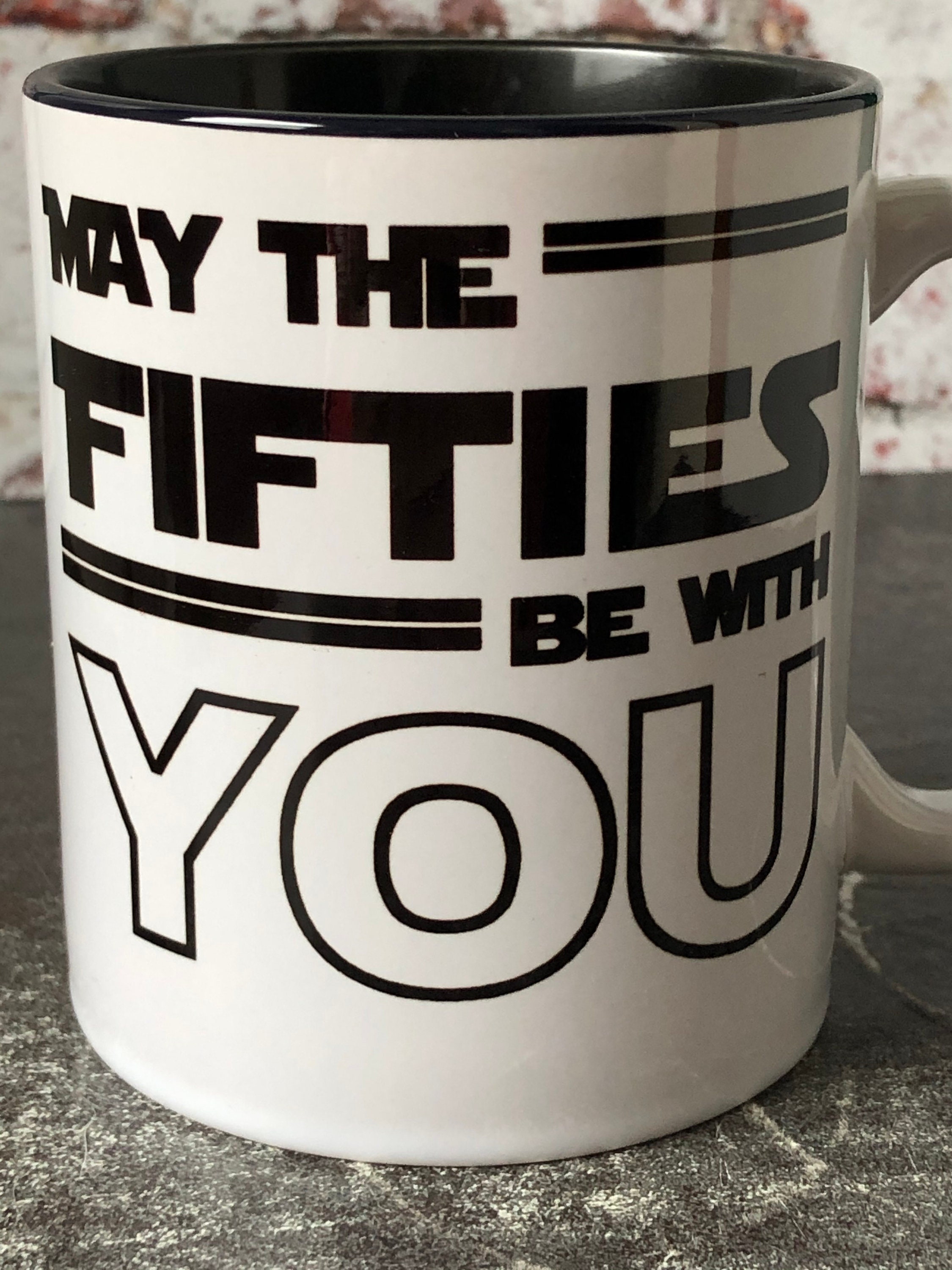 Star Wars 50th Birthday Gift 50th Birthday Mug 50 Birthday | Etsy