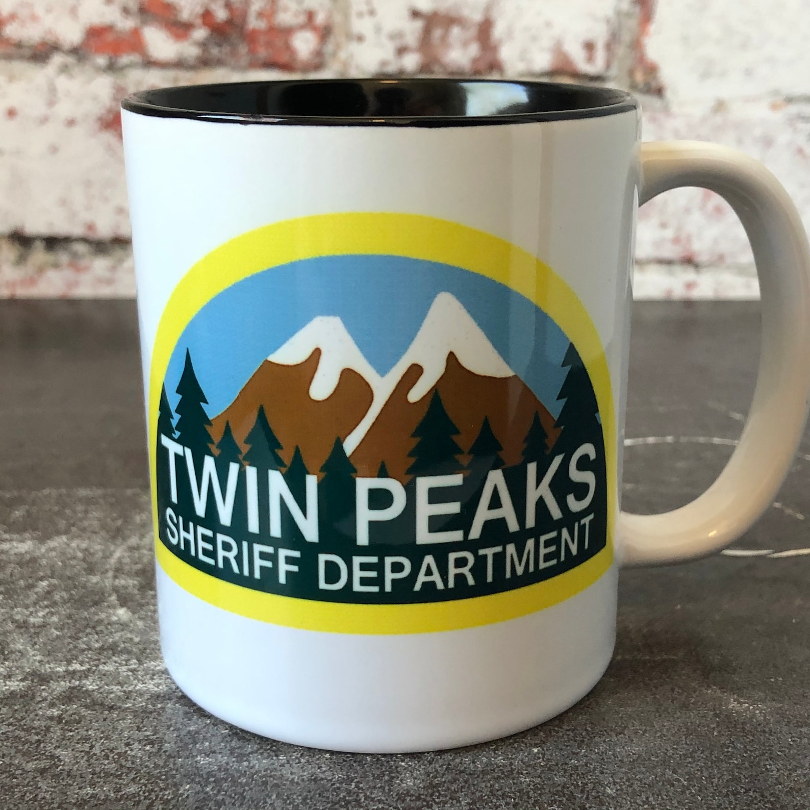 Twin Peaks Mug Sheriffs Department Mug Agent Dale Cooper | Etsy