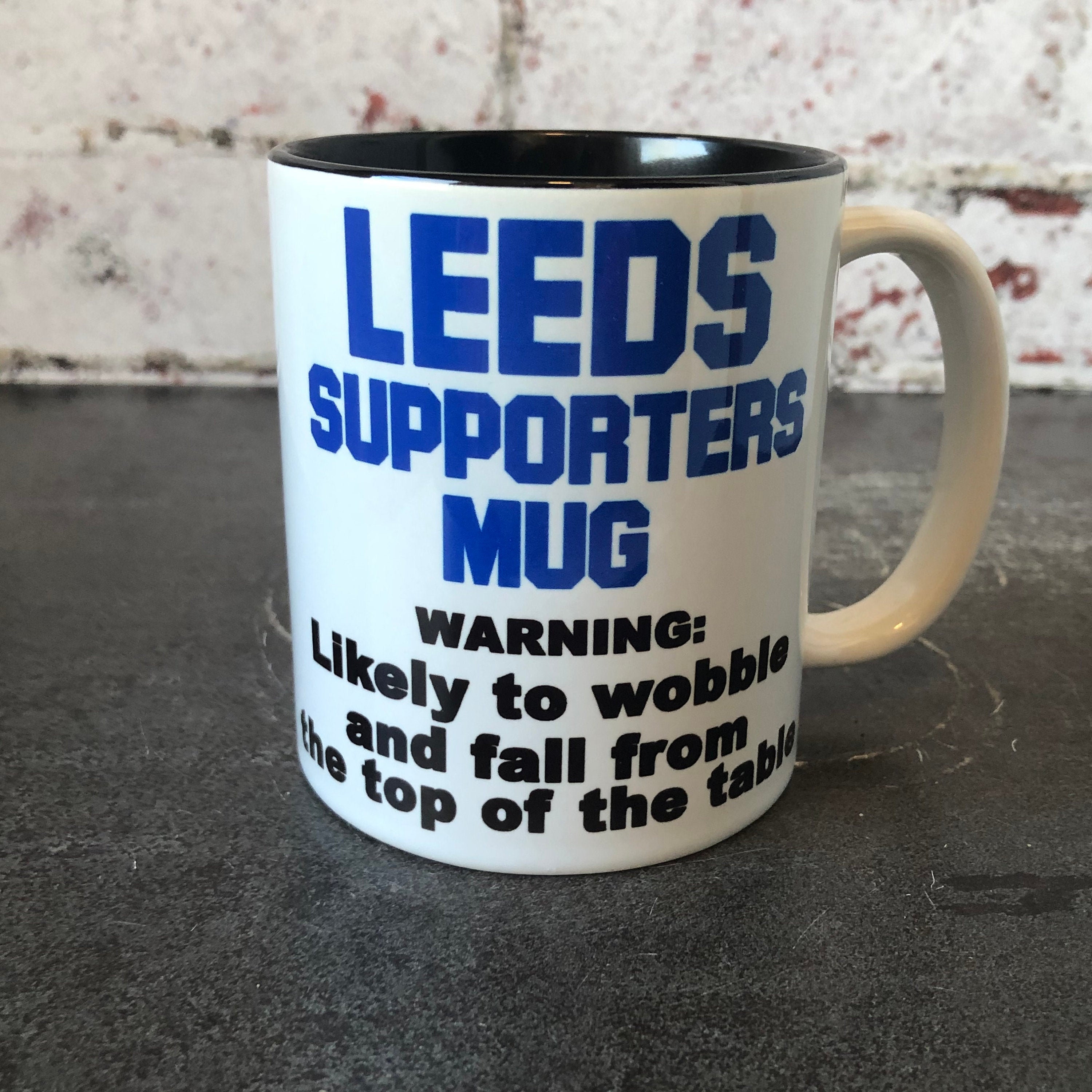 Leeds Football Supporters Mug Funny Football Mug Rival - Etsy UK