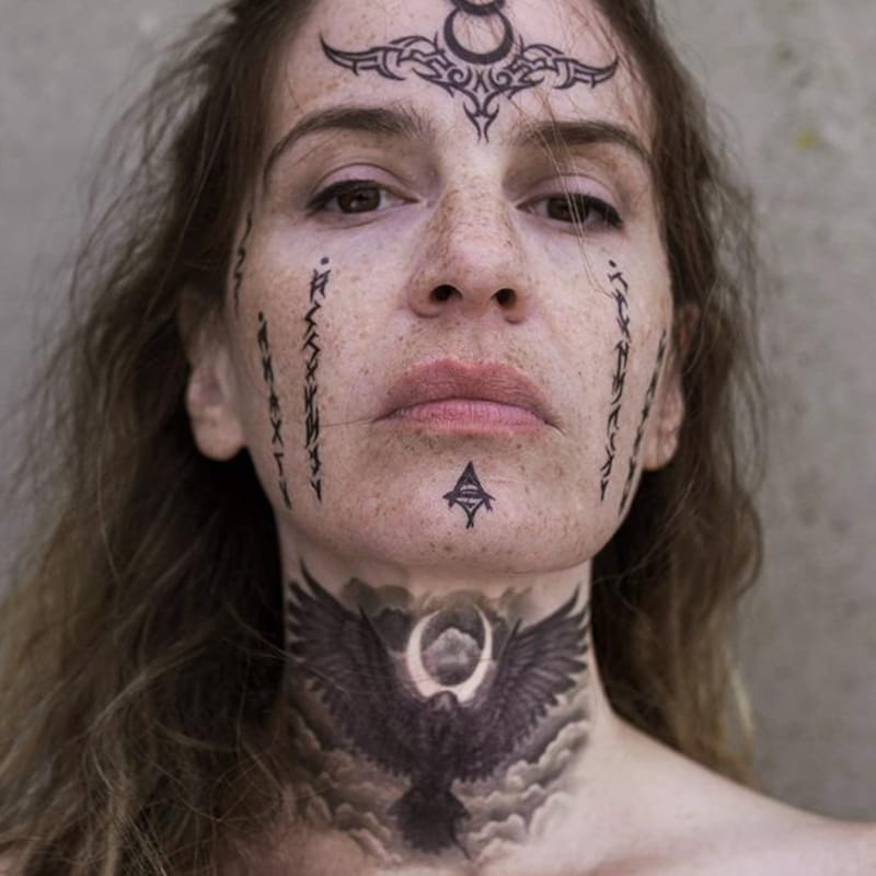 Witch Face Fake Tattoos - Etsy Canada
