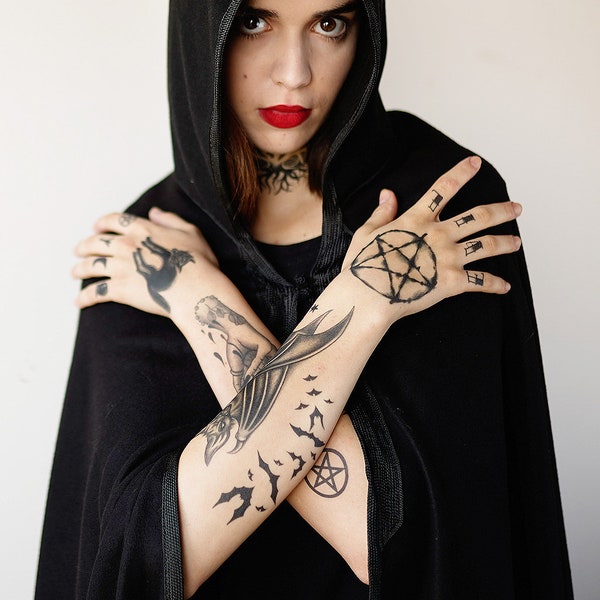 Wiccan Tattoo - Etsy