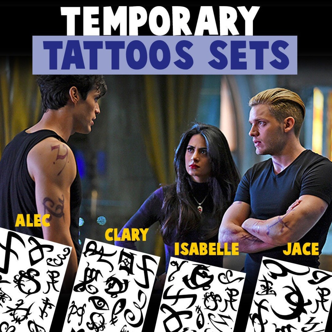 Shadow Runes Tattoos - Alec Runes Tattoos / Clary Runes Tattoos ...