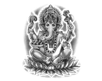 Hindu Ganesh Tattoos
