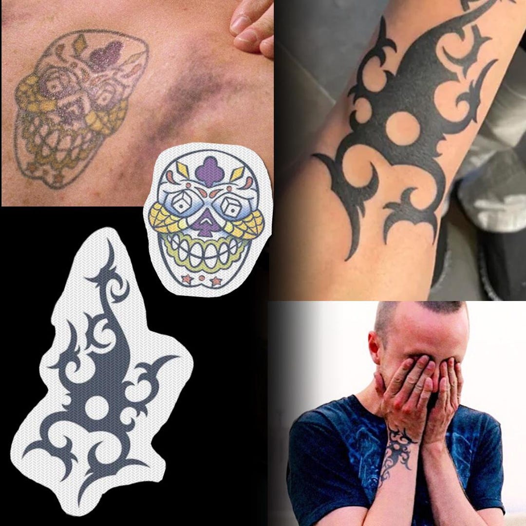 Jesse Pinkman Inspired FULL Tattoo Set Jesse Pinkman Tribal Hand Tattoo ...