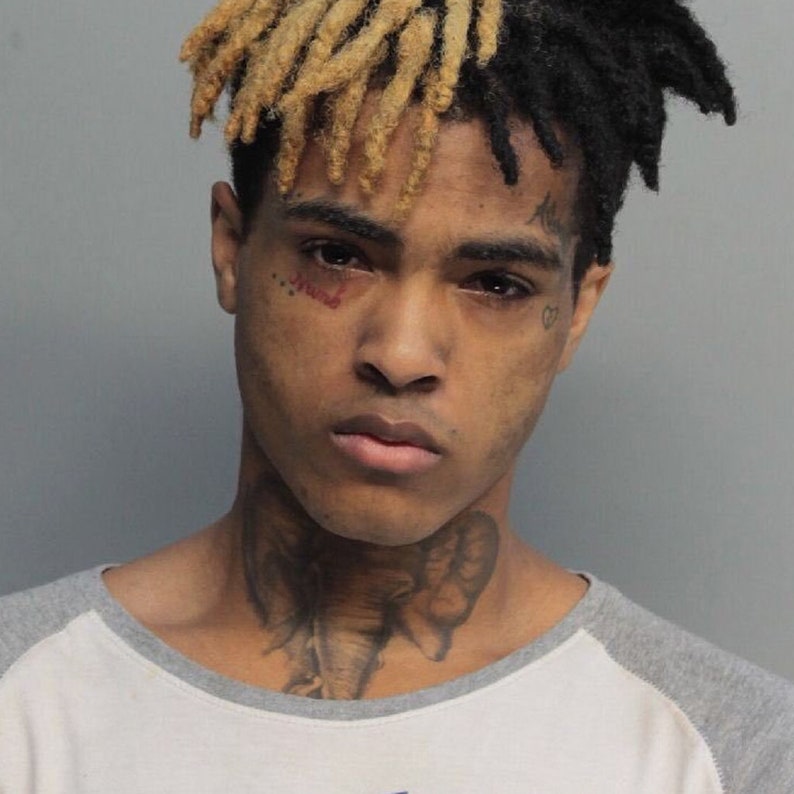 Xxxtentacion Neck Tattoo Xxxtentacion Elephant Tattoo / - Etsy Finland