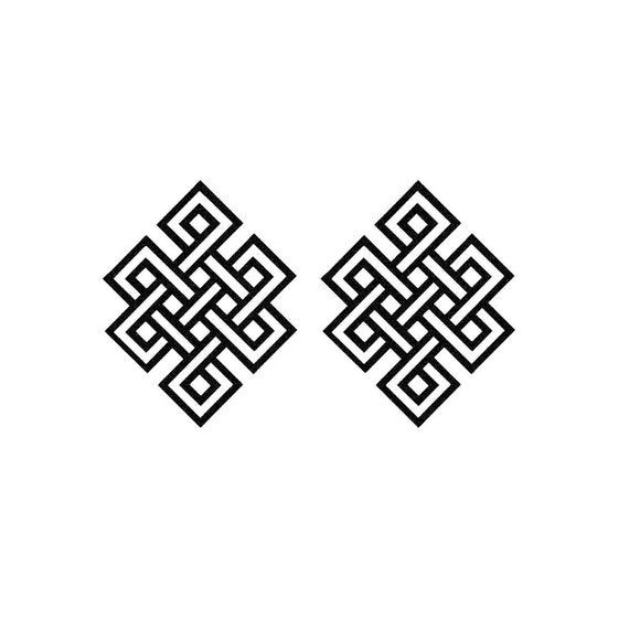 13 Best Endless Knot Ideas Knot Tattoo Buddhist Symbols Karma Symbol