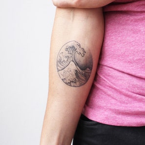 Mount fuji tattoo - Etsy.de