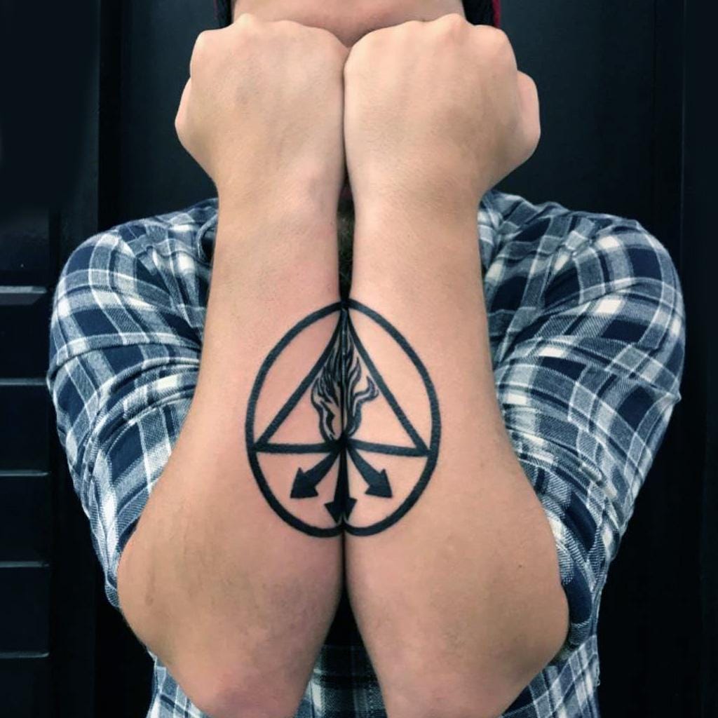 Constantine Tattoos (set of 2) - Constantine Arm Tattoos / Arm Tattoos ...