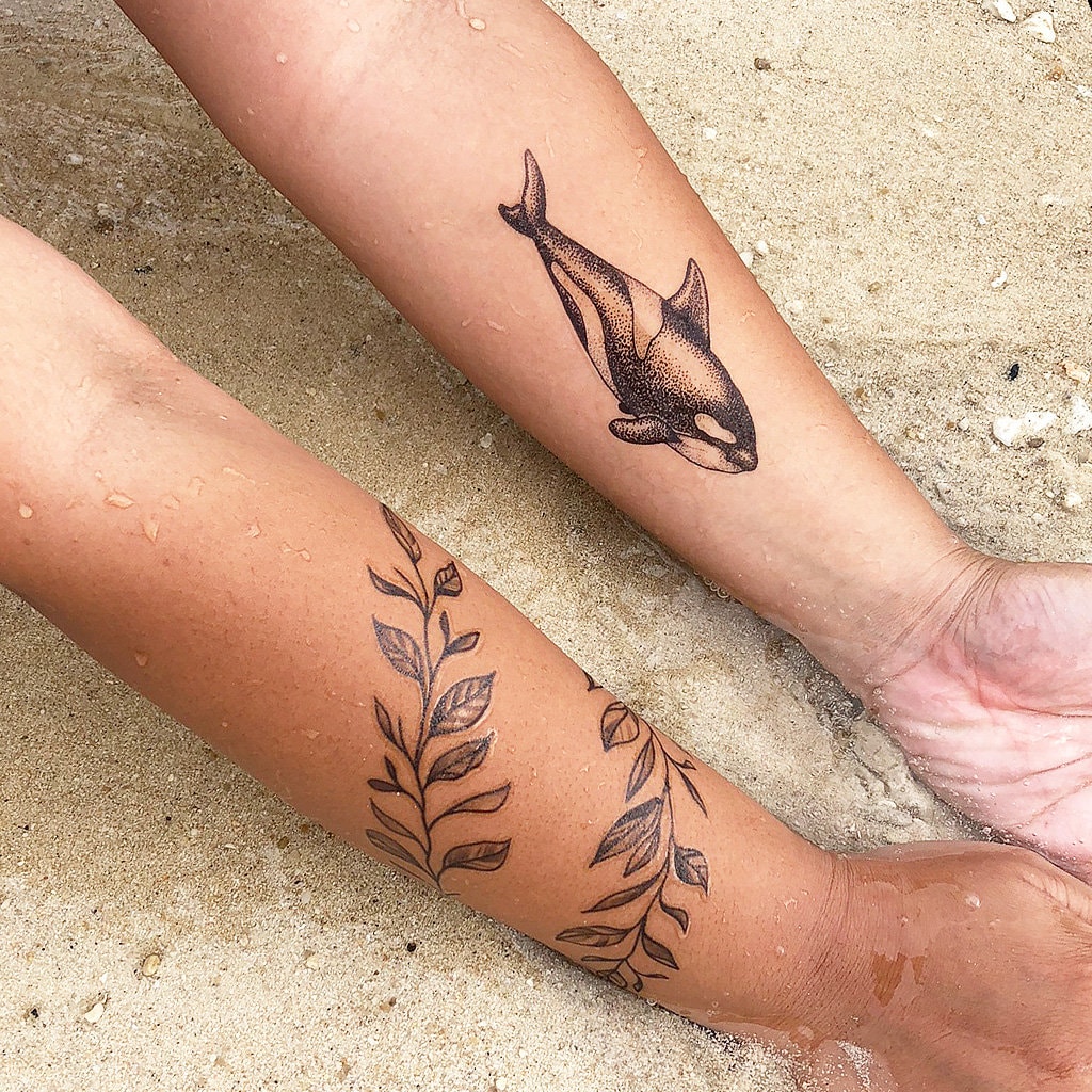 Tatuaggio Tradizionale Dell'orca