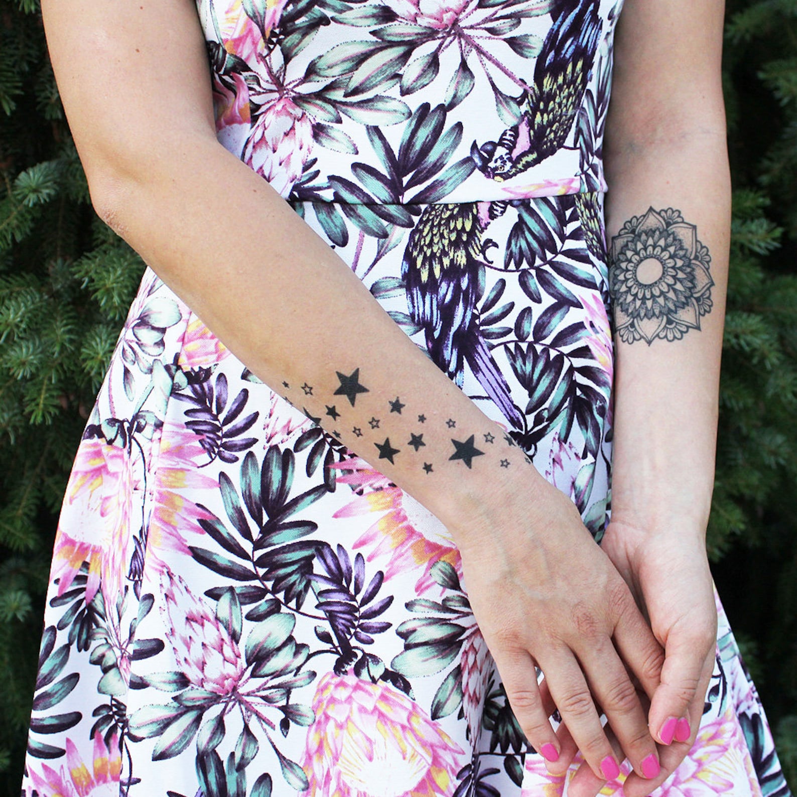 Sparkling Stars - Temporary Tattoo / Stars Tattoo/ Festival Tattoo ...