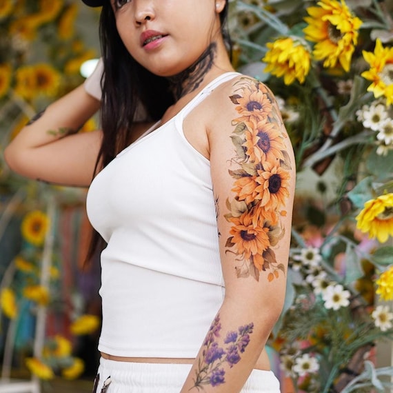 Semi permanent tattoo sleeve - Bronctattooaus.com