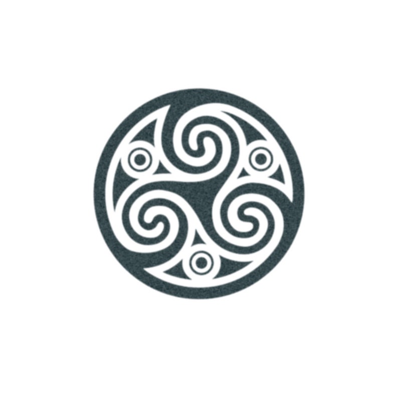 Triskelion Tattoo - Viking Triskele Tattoo / Viking Tattoo / Celtic ...