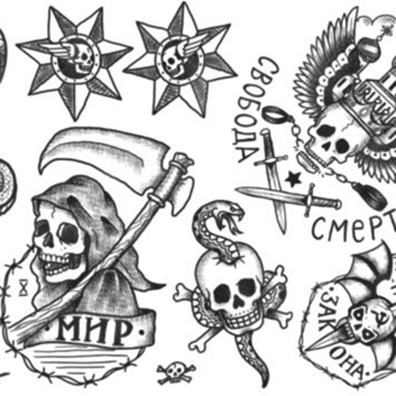Russian Mafia Tattoo - Etsy