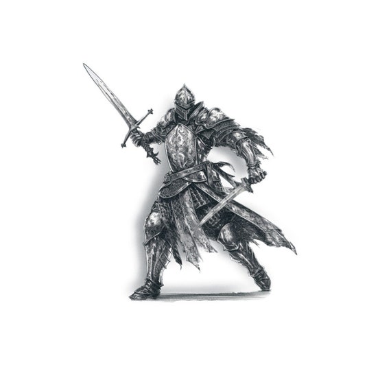 Knight In Armour Tattoo