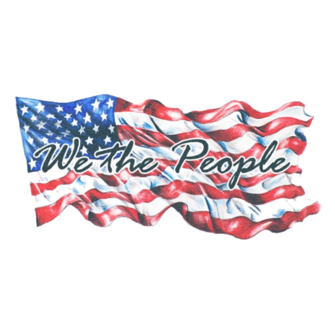 We the People Flag - American Flag Temporary Tattoo / We the People ...