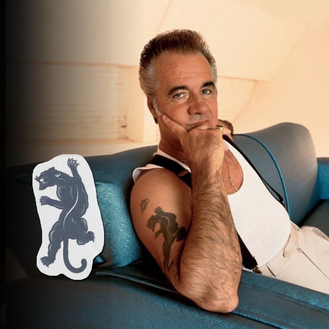 Paulie Temporary Tattoo - Paulie Walnuts Costume / Paulies Panther ...