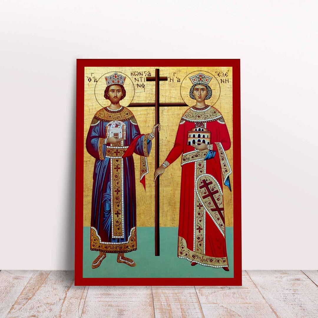 Saints Constantine and Helena Greek Byzantine Orthodox Christian ...