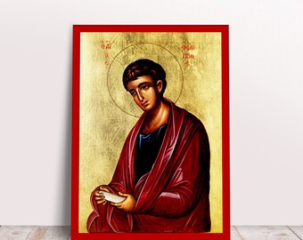 Apostle Philip Icon - Etsy