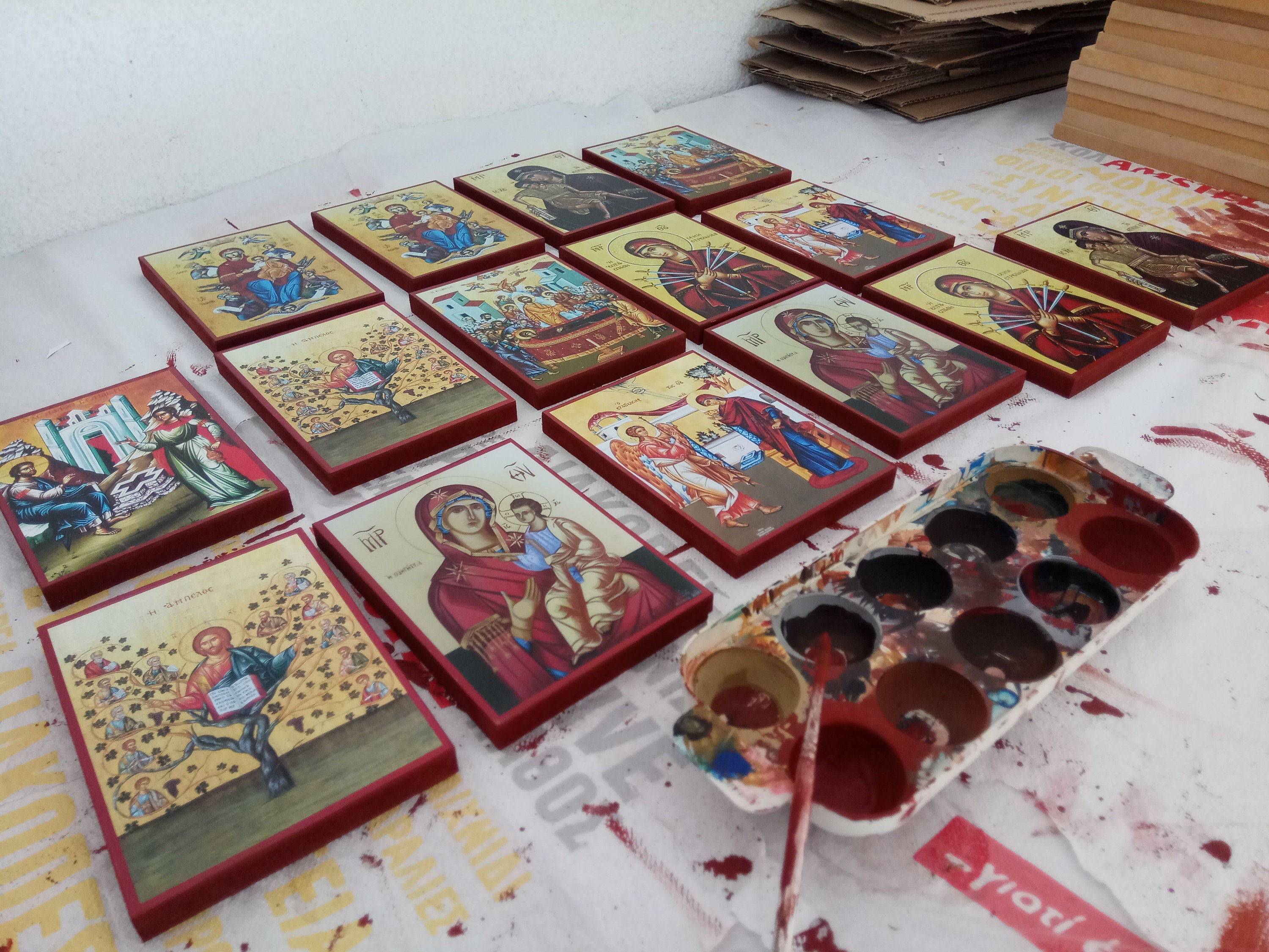 Saint Apostle Matthias Greek Byzantine Orthodox Christian | Etsy