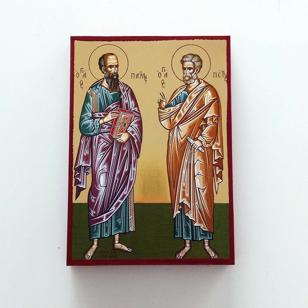 Saints Peter and Paul Icon - Etsy