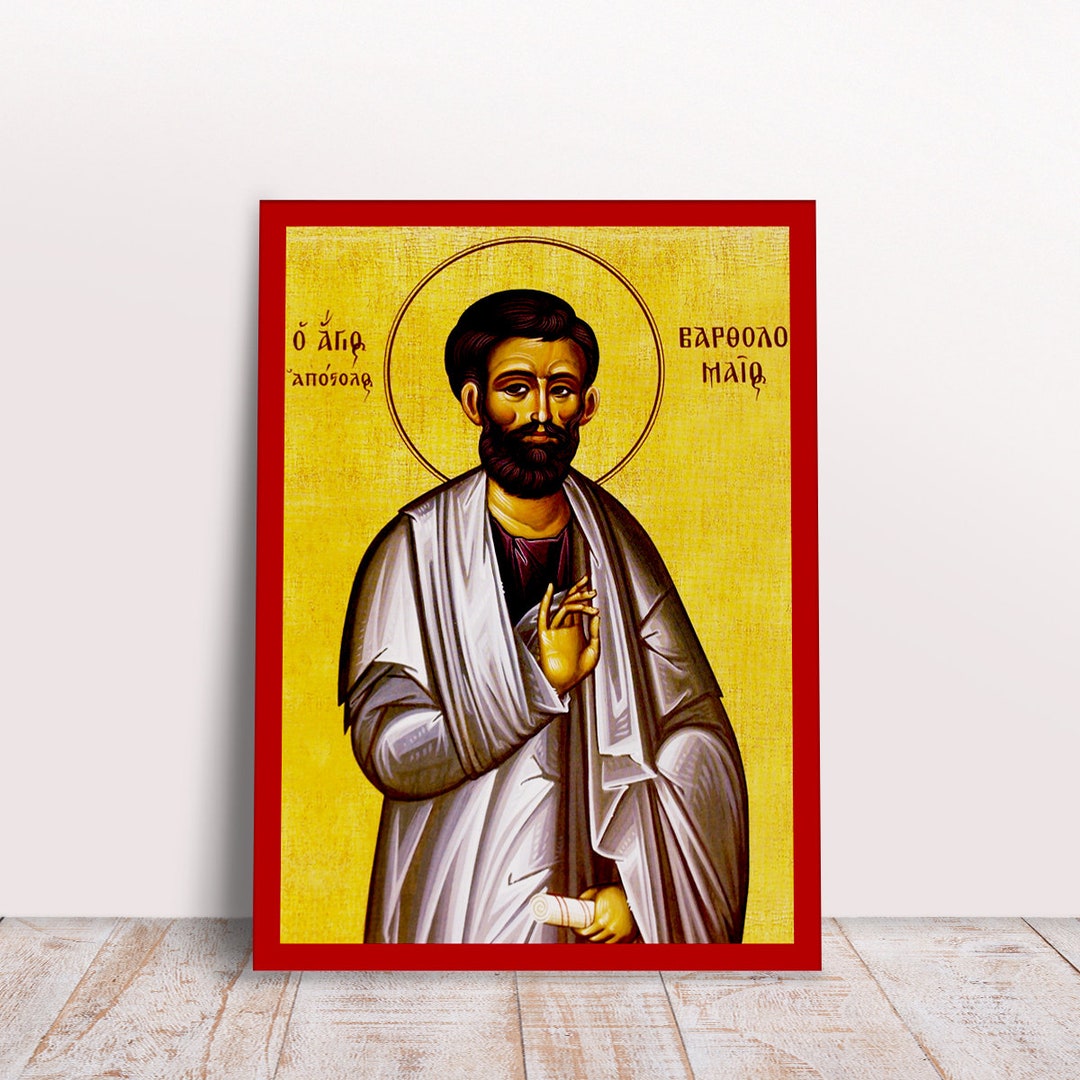 Saint Apostle Bartholomew Greek Byzantine Orthodox Christian Handmade ...