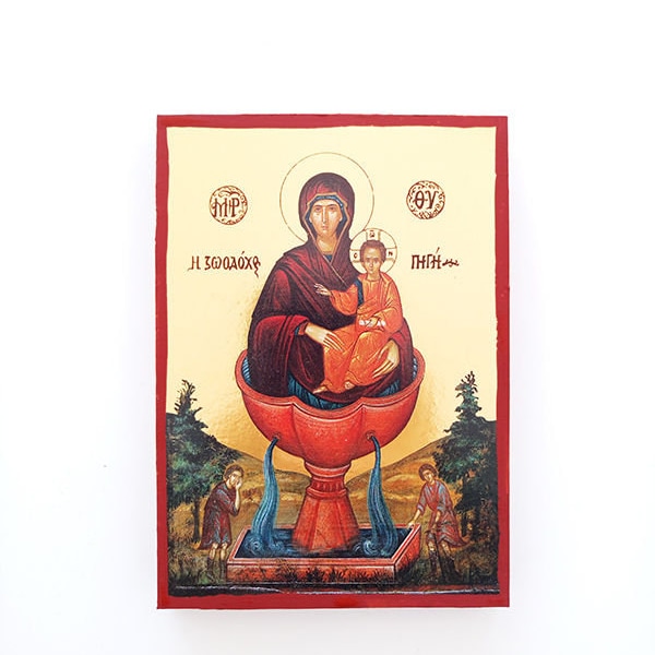 Life Giving Spring Icon - Etsy