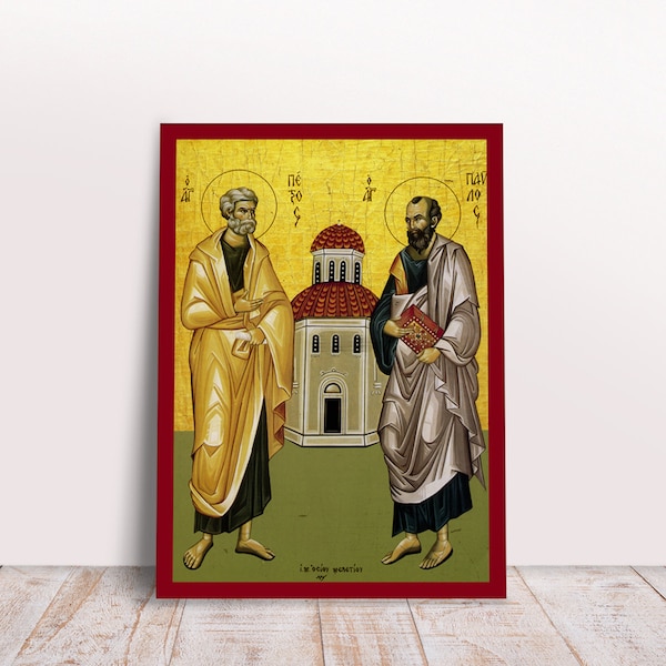 Saints Peter and Paul Icon - Etsy