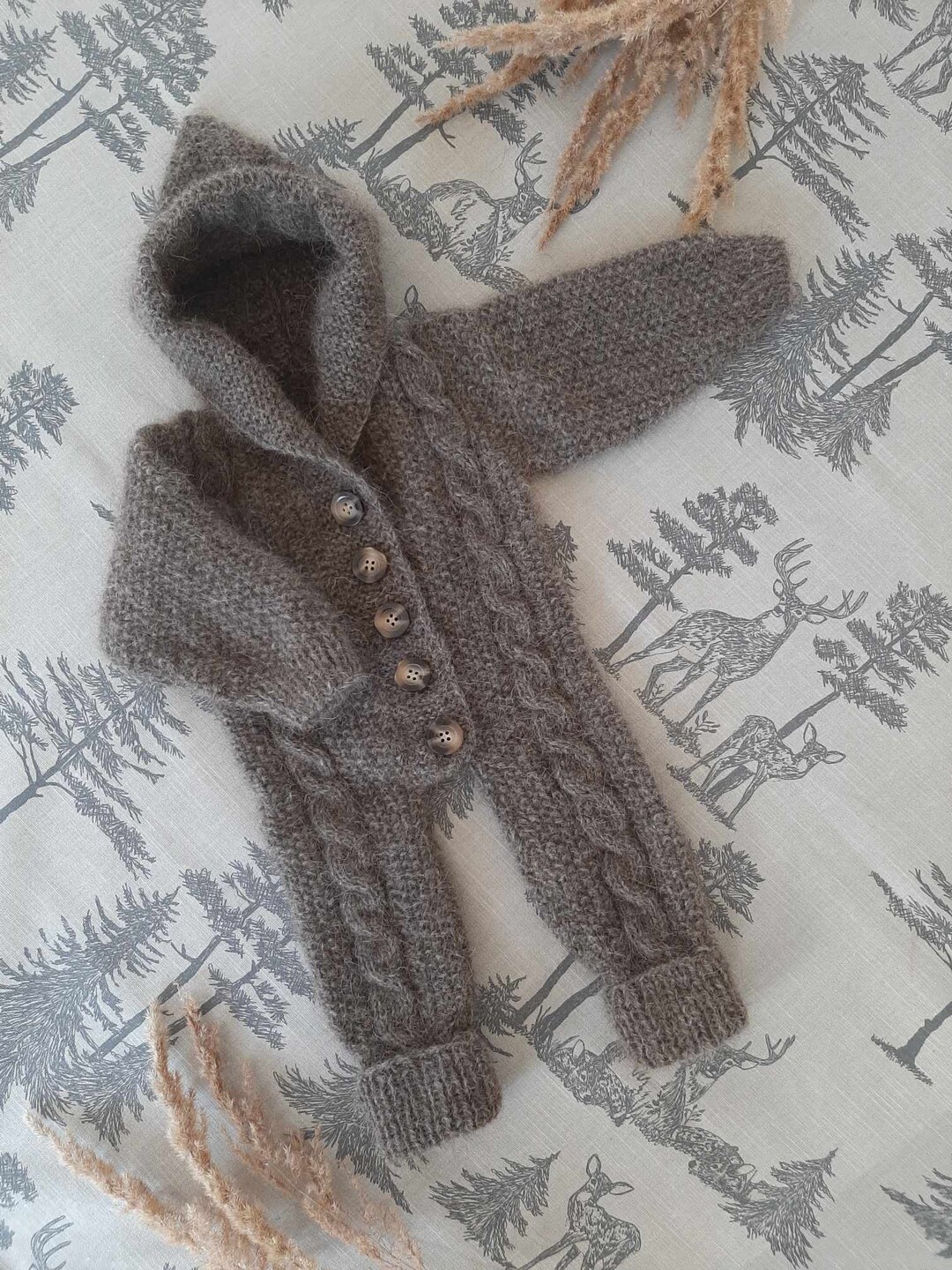 100% Dog Wool Baby Onesie - Etsy