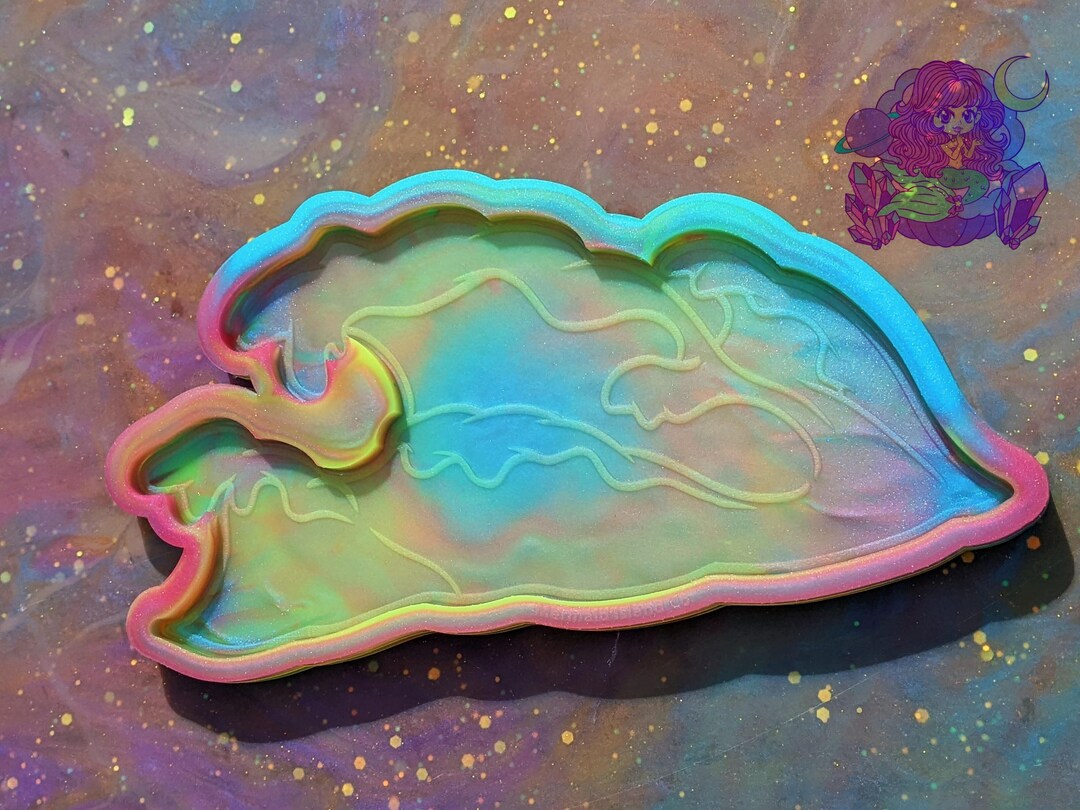 Exclusive 8" Ocean Waves Silicone Mold for Resin Art – Flat Wall ...