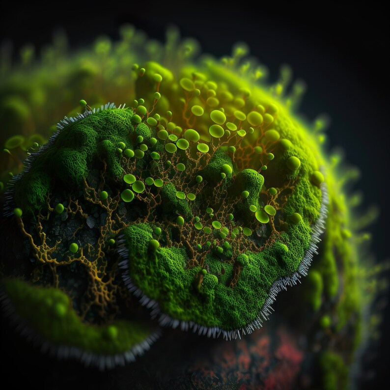 Artificial Intelligence Captures the Beauty of Moss: High-resolution ...