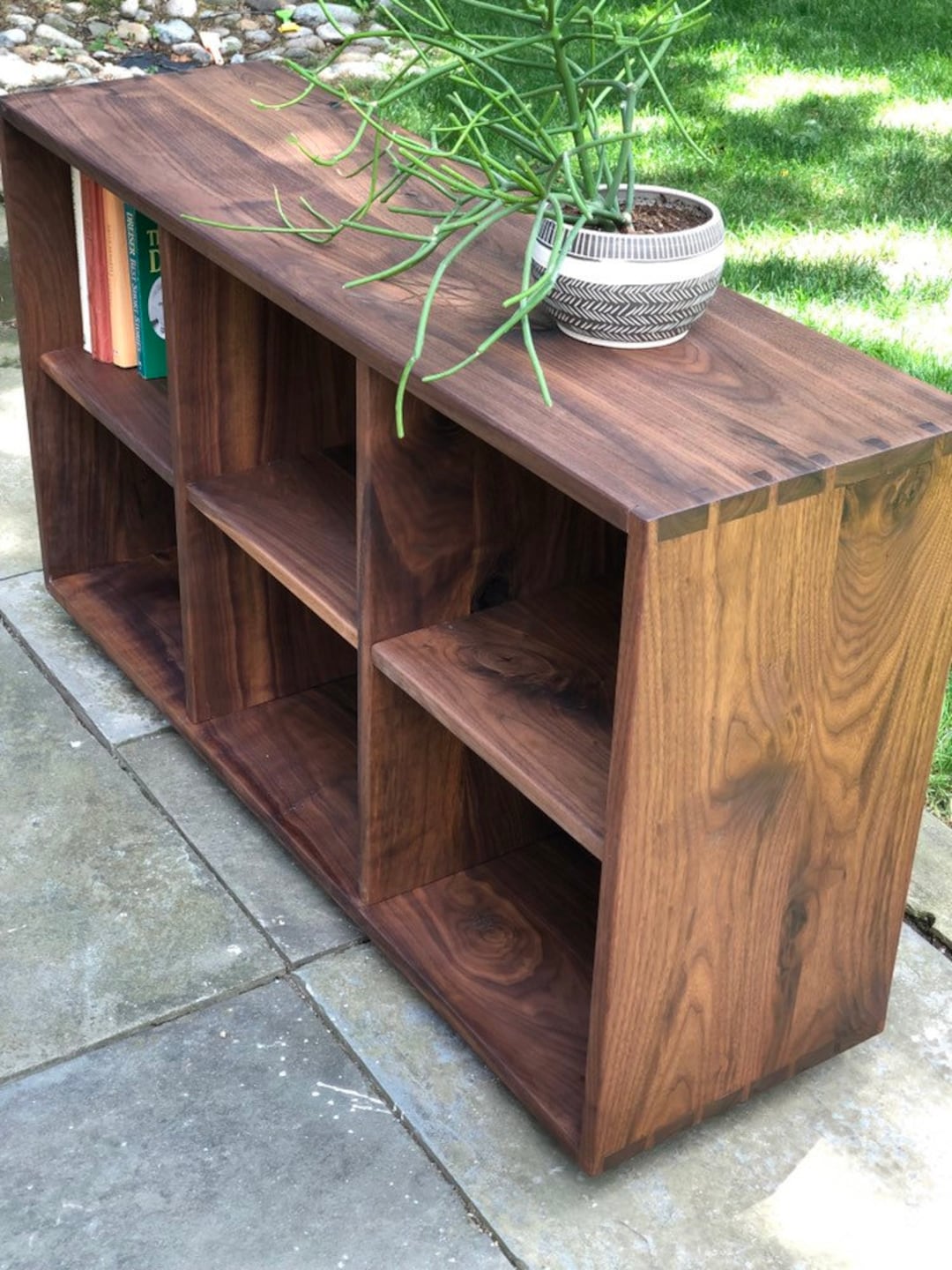 Storage Cubby Bookcase - Solid Wood - Contact for Custom Sizes - Etsy