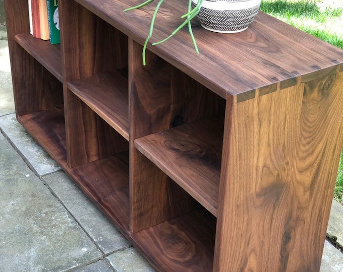 Storage Cubby Bookcase - Solid Wood - Contact for Custom Sizes - Etsy