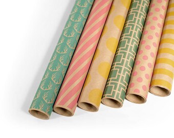 Note Card Cafe Kraft Paper White Jumbo Roll 17.75 X 1200 - Etsy UK