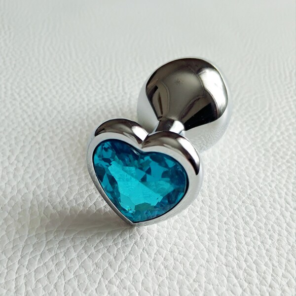 Blue Heart Butt Plug - Etsy
