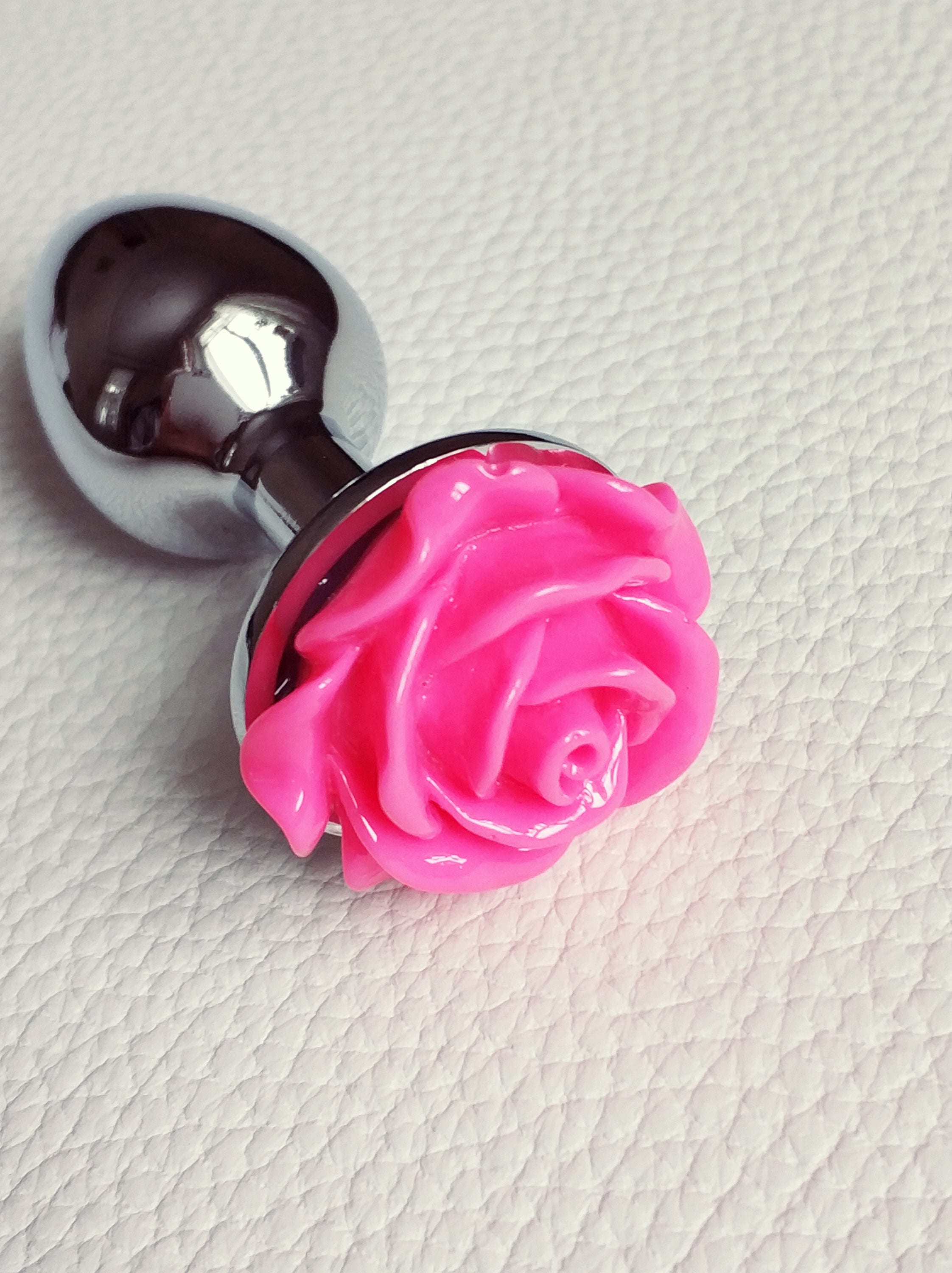 Pink flower butt plug bdsm sex toys ddlg butt plug anal plug - Etsy 日本
