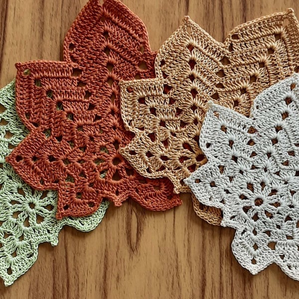 Crochet Maple Leaf - Etsy