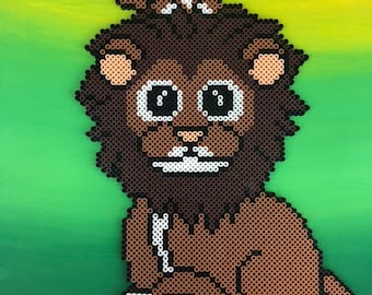 Perler Bead Lion | Etsy