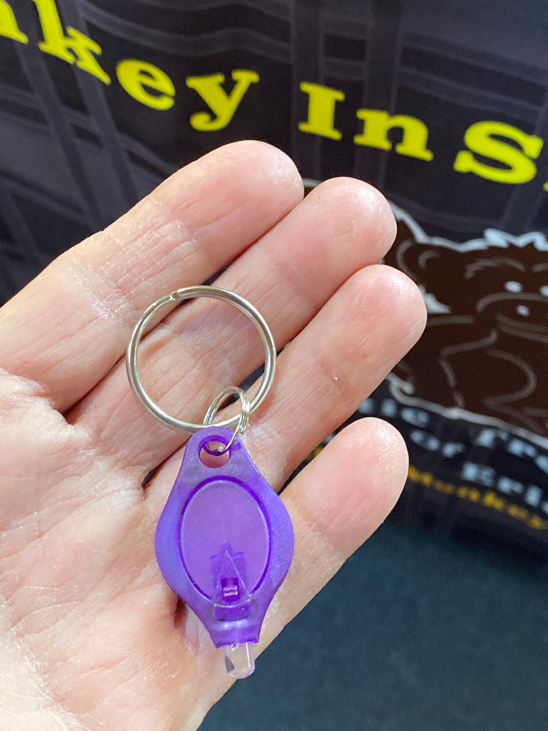 UV LED Flashlights Blacklight Keychain - Etsy