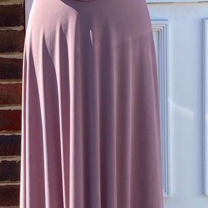 Dusty Pink Multi-way Dress, Bridesmaids Dress, Infinity Gown, Custom ...