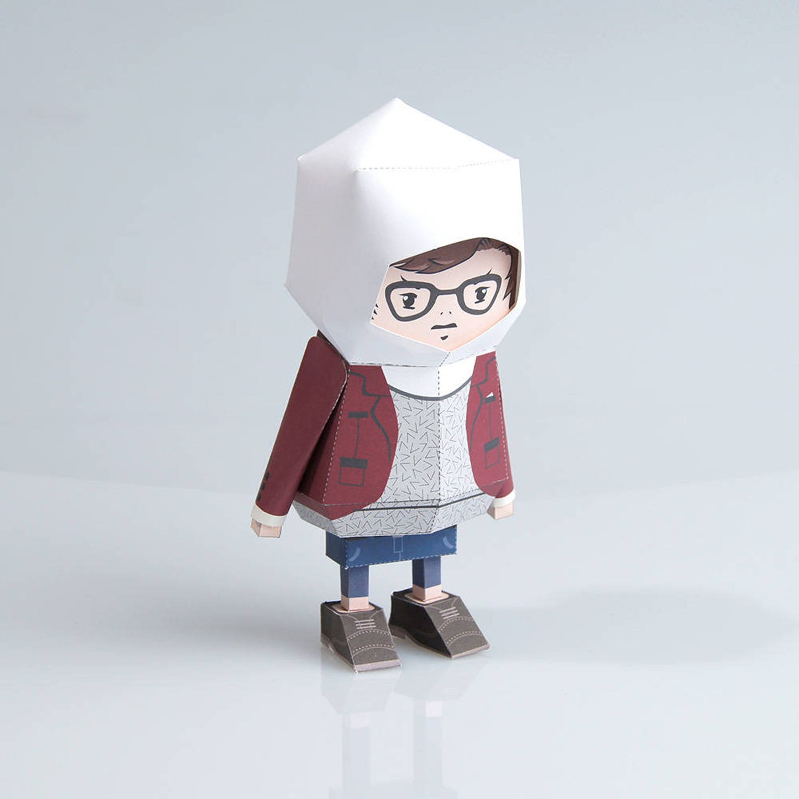 Dandy Guy[ Paper Craft , Origami , Template Files , Digital Files , PDF ...