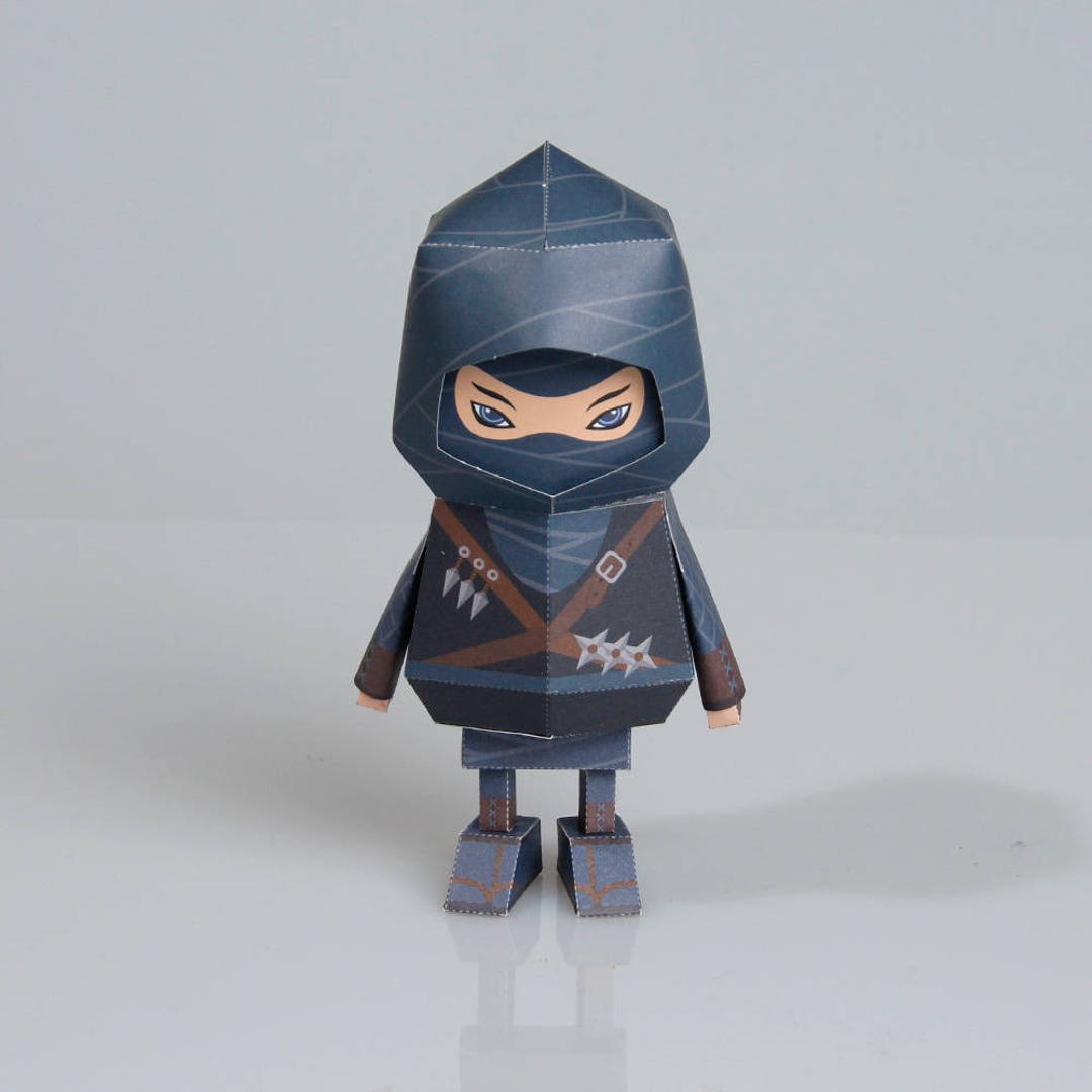 003_ninja [ Paper Craft , Origami , Template Files , Digital Files ...