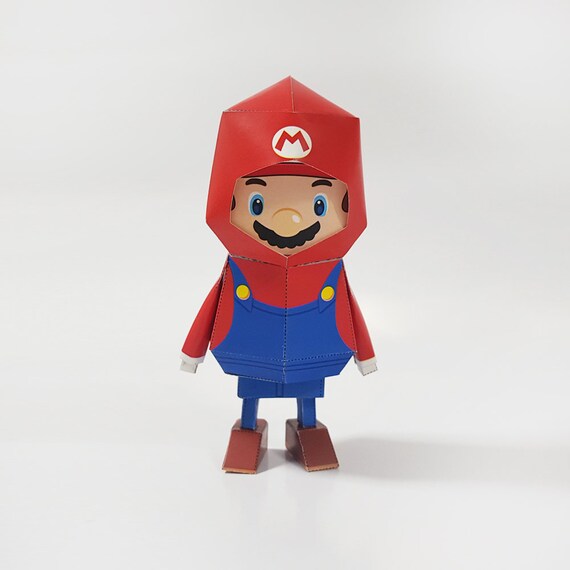 Super Mario Paper Craft Template Files Origami Digital - Etsy Ireland