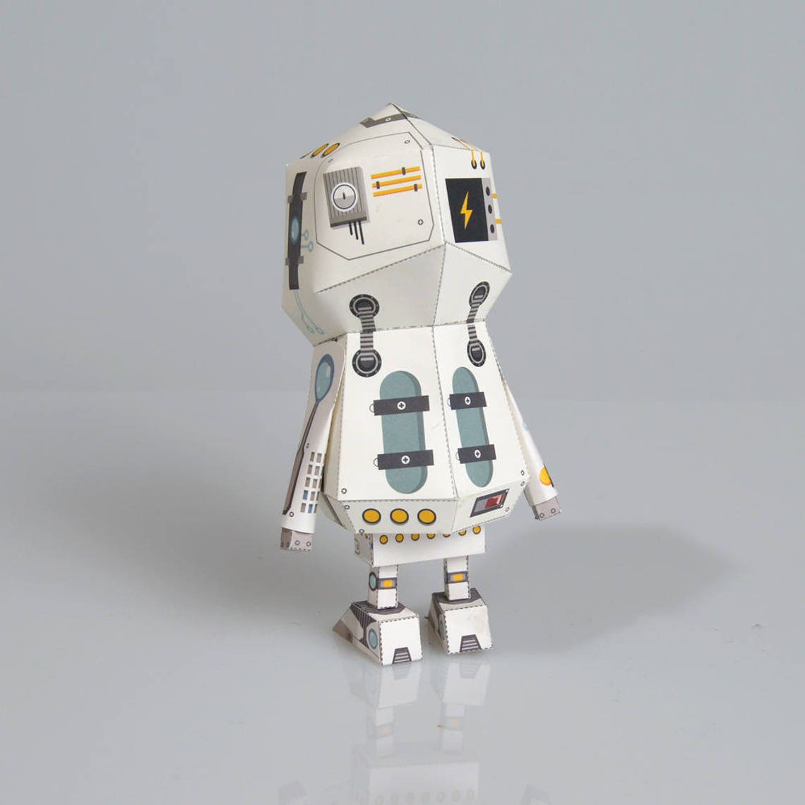 001_robot Paper Craft , Origami , Template Files , Digital Files , PDF ...