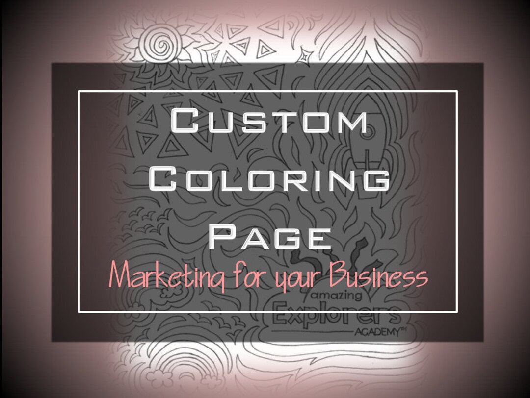Coloring Pages, Custom Logo, Logo Design Custom, Marketing, Adult ...