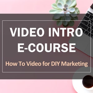 Video Intro E-course, How to Youtube Intro, Online Course, Video Intro ...