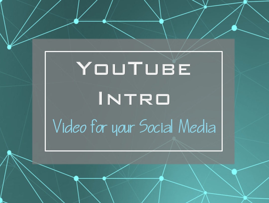 Youtube, Intro, Youtube Intro, Custom Logo, Video, Video Intro, Outro ...
